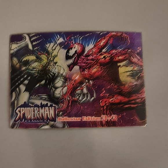 Other | Spiderman Classics Collector Edition Card Rare 3 Card Set ...